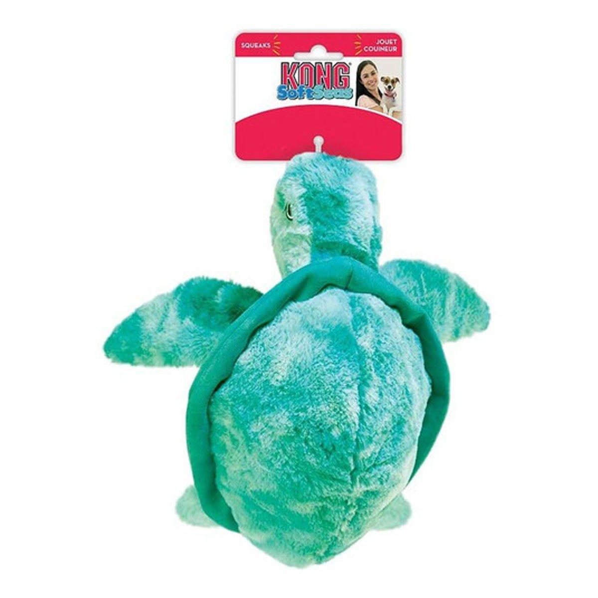 KONG Soft Seas Turtle Dog Toy