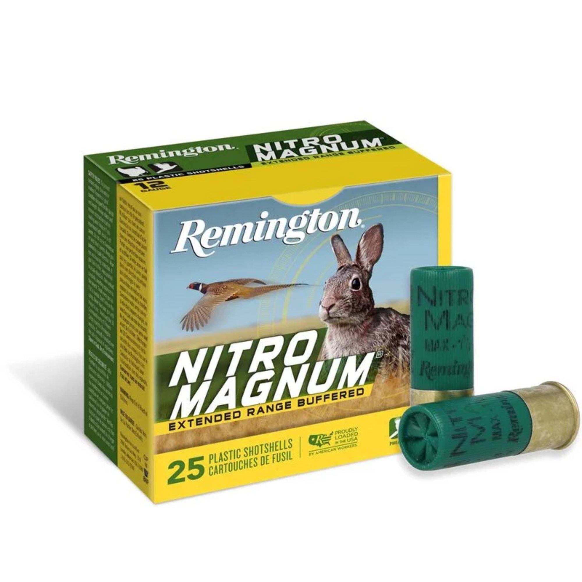 Remington Nitro Magnum 12 Gauge Shotshells 25 Round Box