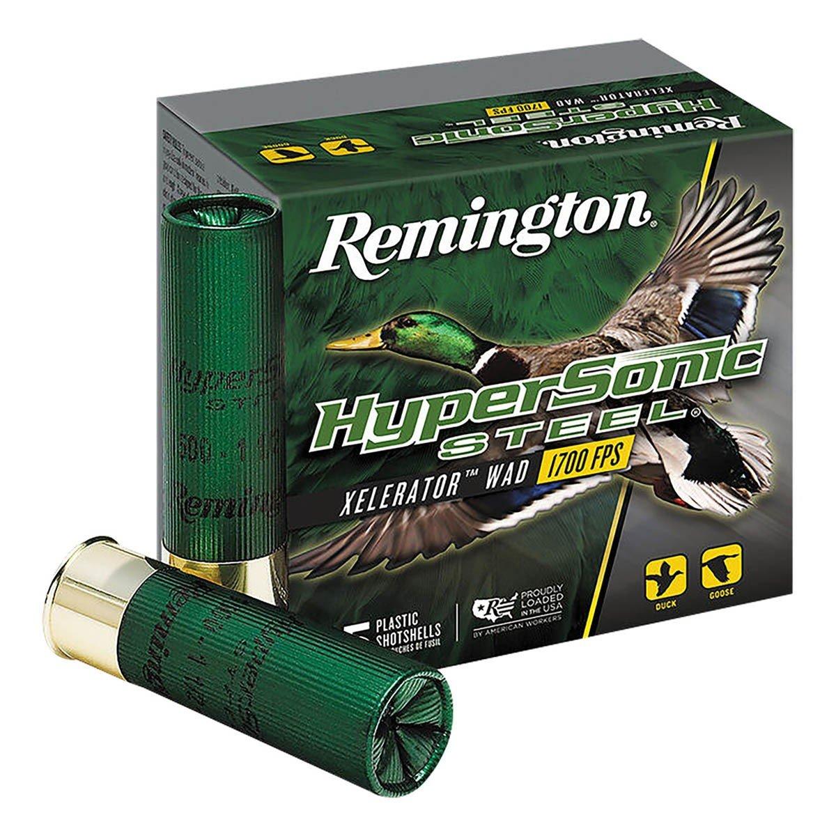 Remington Hypersonic Steel 12 Gauge Shotshells 25 Round Box