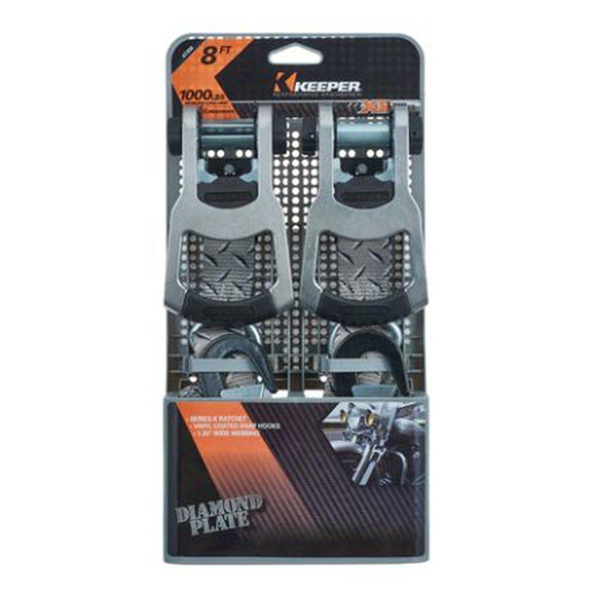 Keeper 8 ft Tie Down 1,000 lb 2 pack