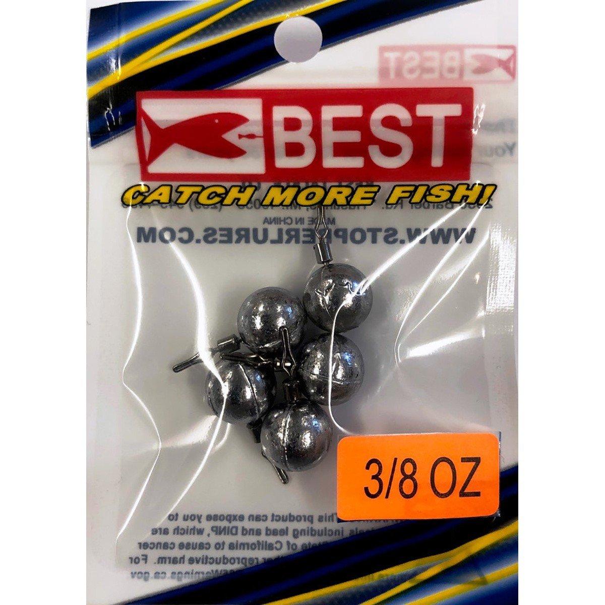 Best Round Drop Shot Weight