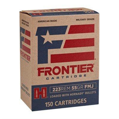 Hornady Frontier Cartridge FMJ 223 Remington Rifle Ammunition 150 Round Box