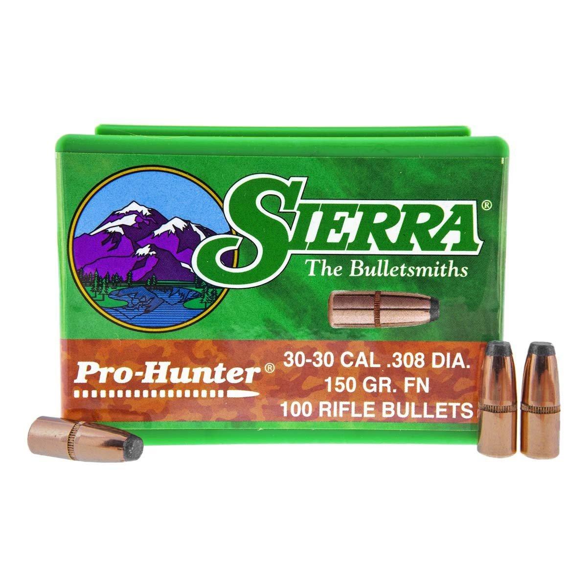 Sierra Pro-Hunter 30 Caliber Rifle Bullets