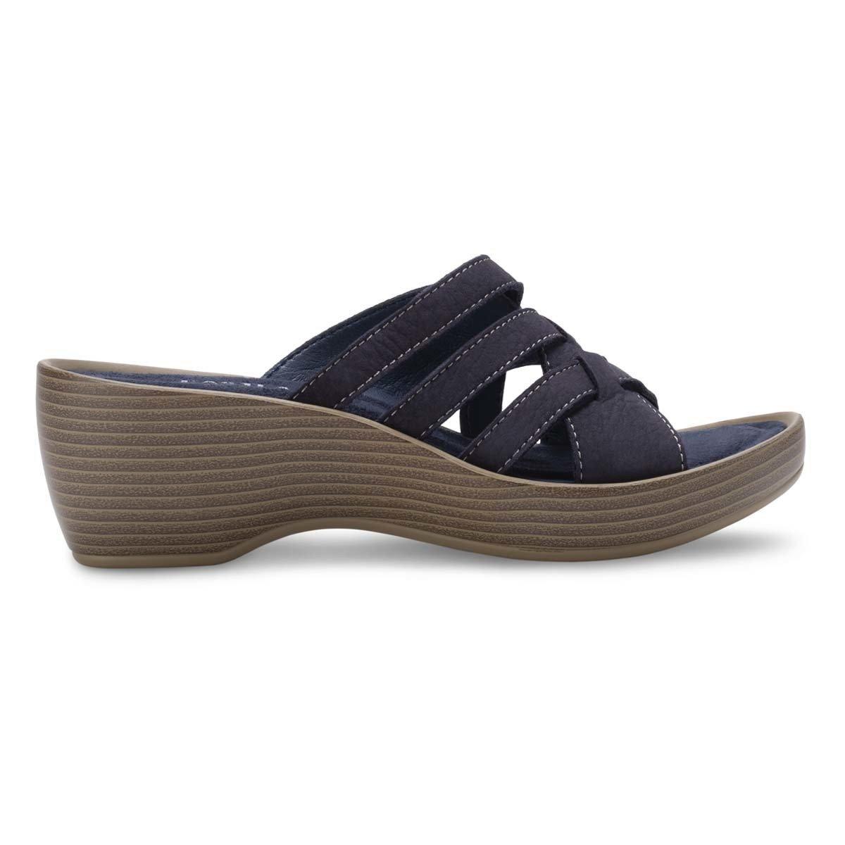 Women's Eastland Poppy Slide Wedge Sandals
