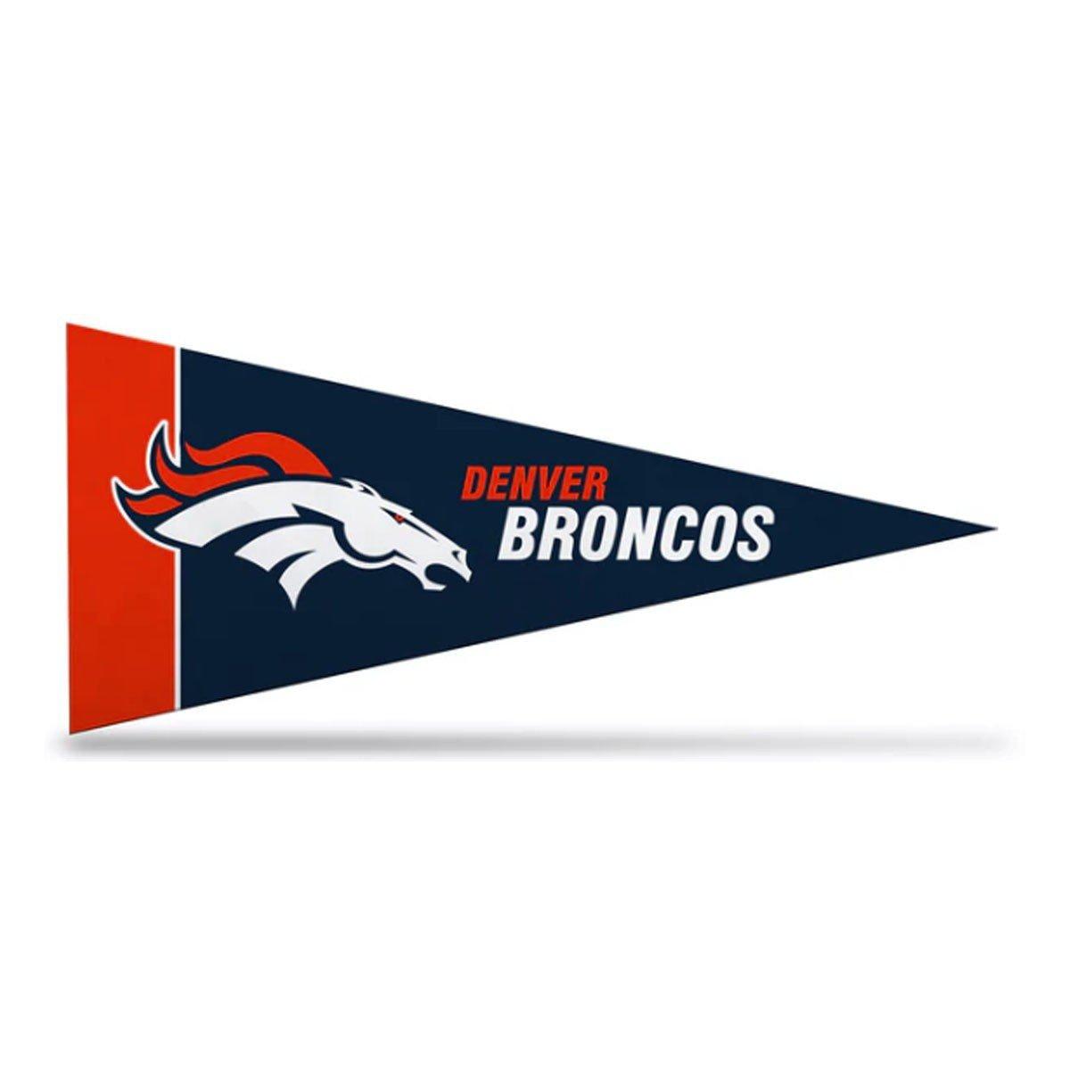 Rico Industries Denver Broncos 8 Piece Mini Pennant Pack