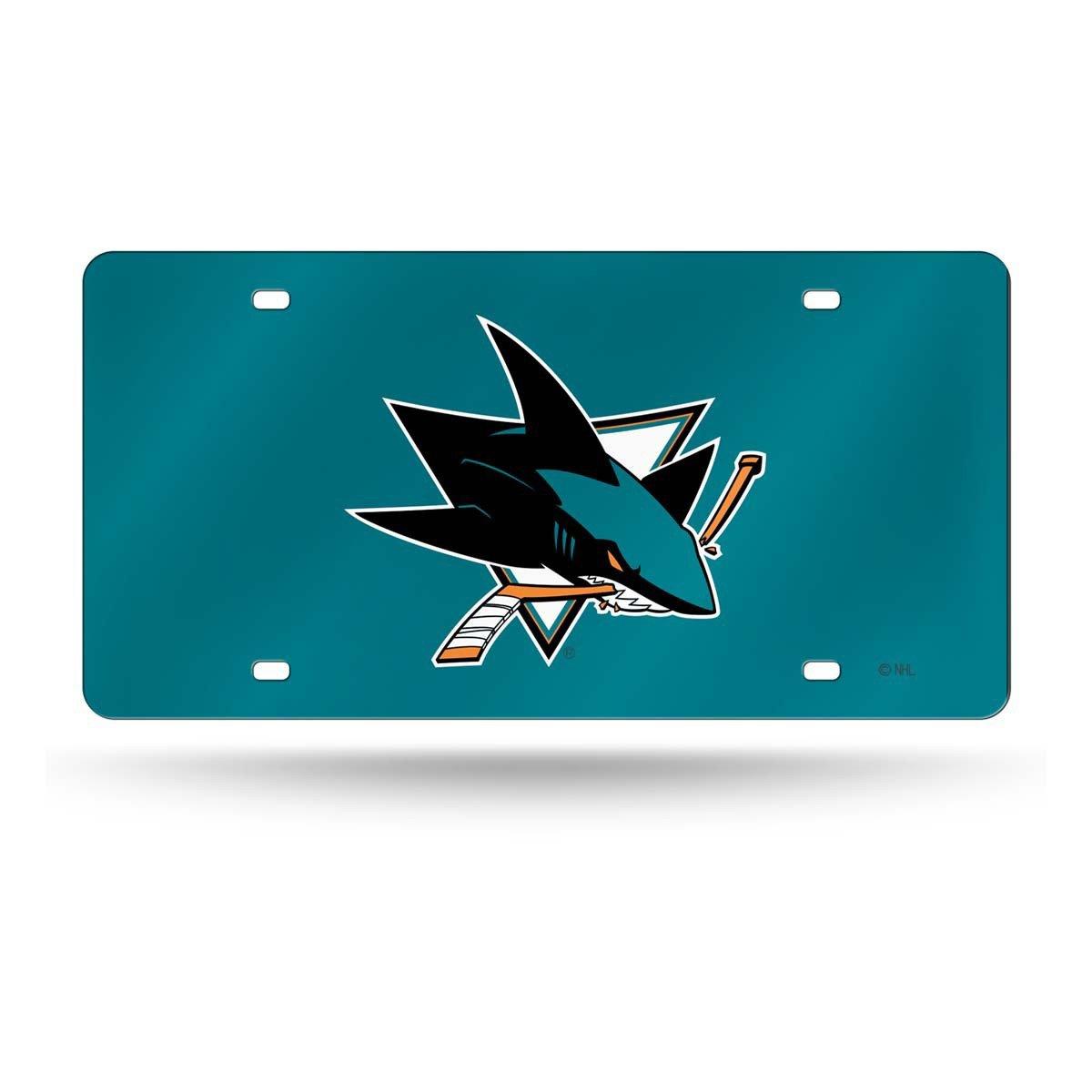 Rico Industries San Jose Sharks Laser Cut Tag License Plate