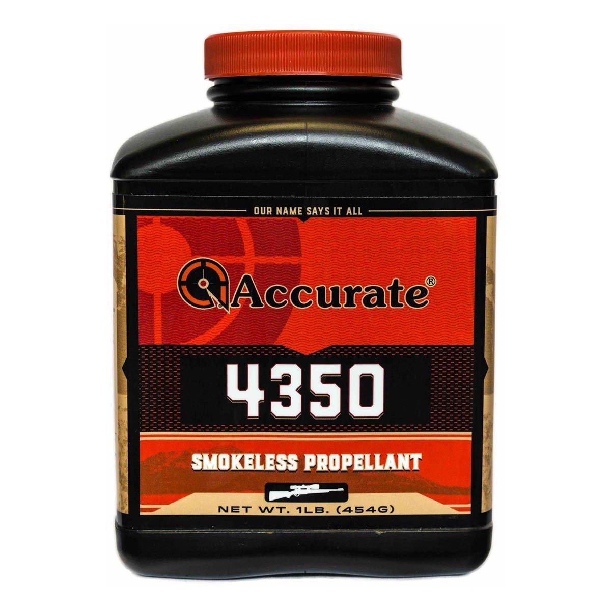 Accurate 4350 Single Base Smokeless Rifle Reloading Powder
