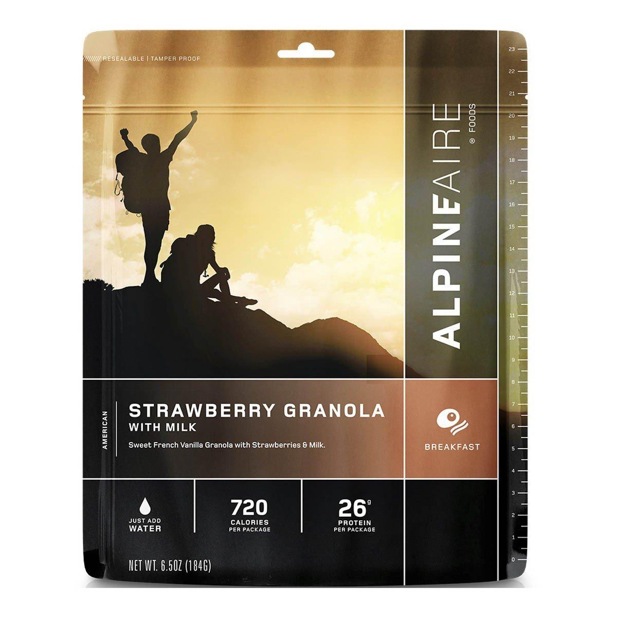 AlpineAire Strawberry Granola with Milk