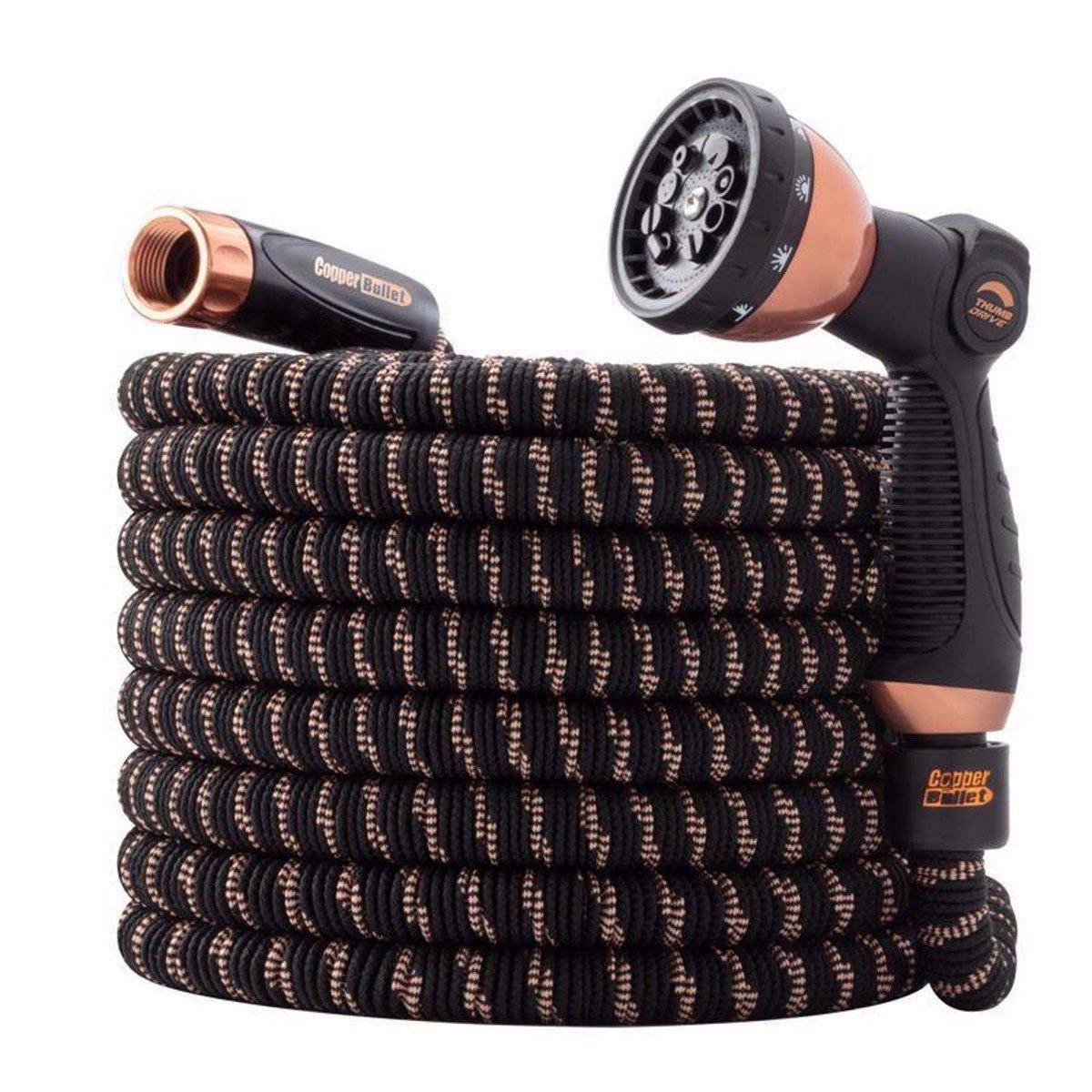 Pocket Hose Cooper Bullet 3/4 in x 100 ft Medium Duty Flexible Garden Hose