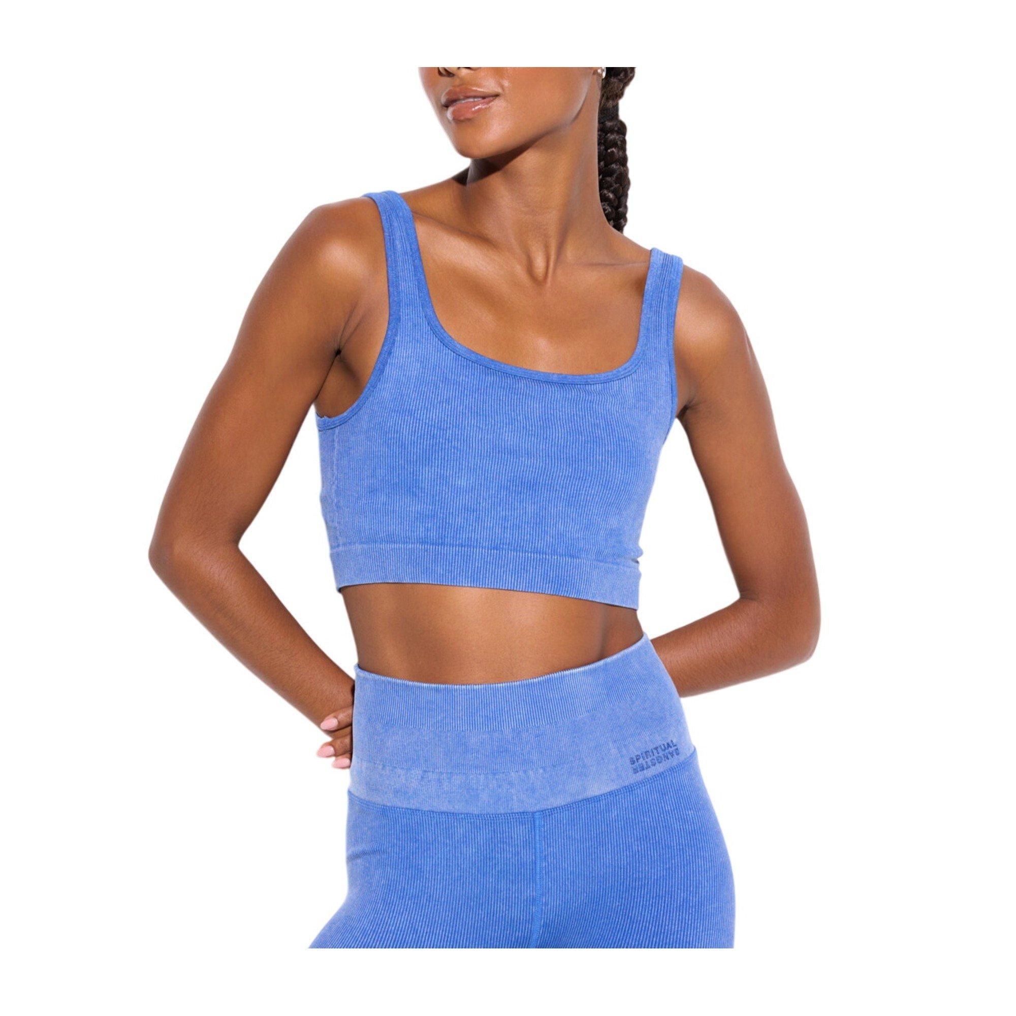 Women's Spiritual Gangster Mineral Wash Love Longline Sports Bra