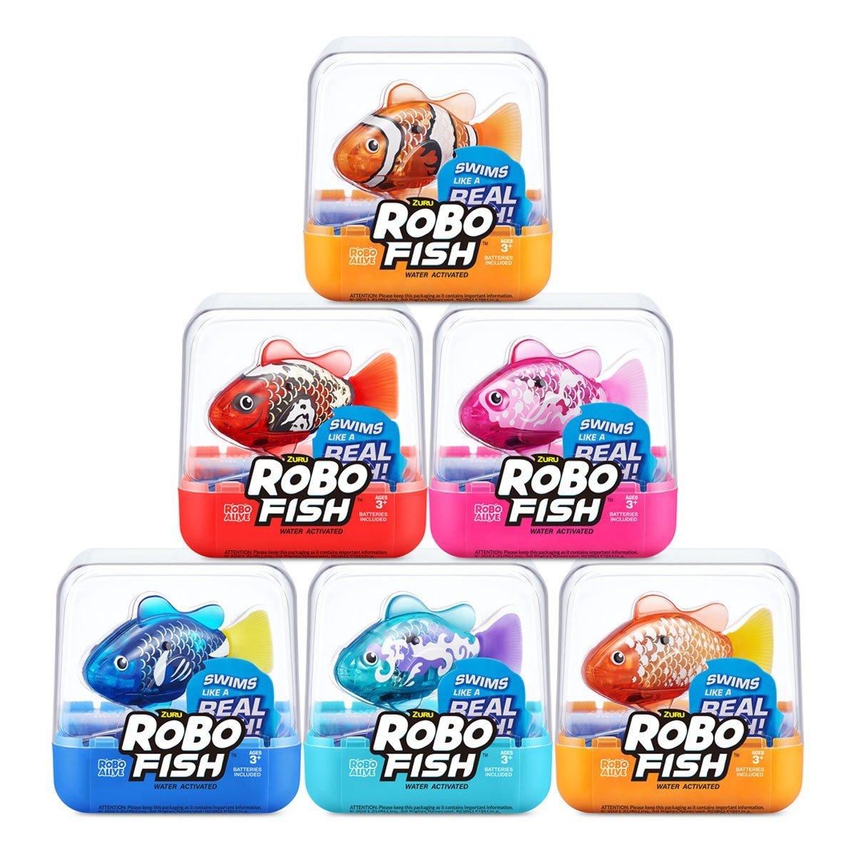 ZURU Robo Alive Series 3 Swimming Fish (Colors May Vary)