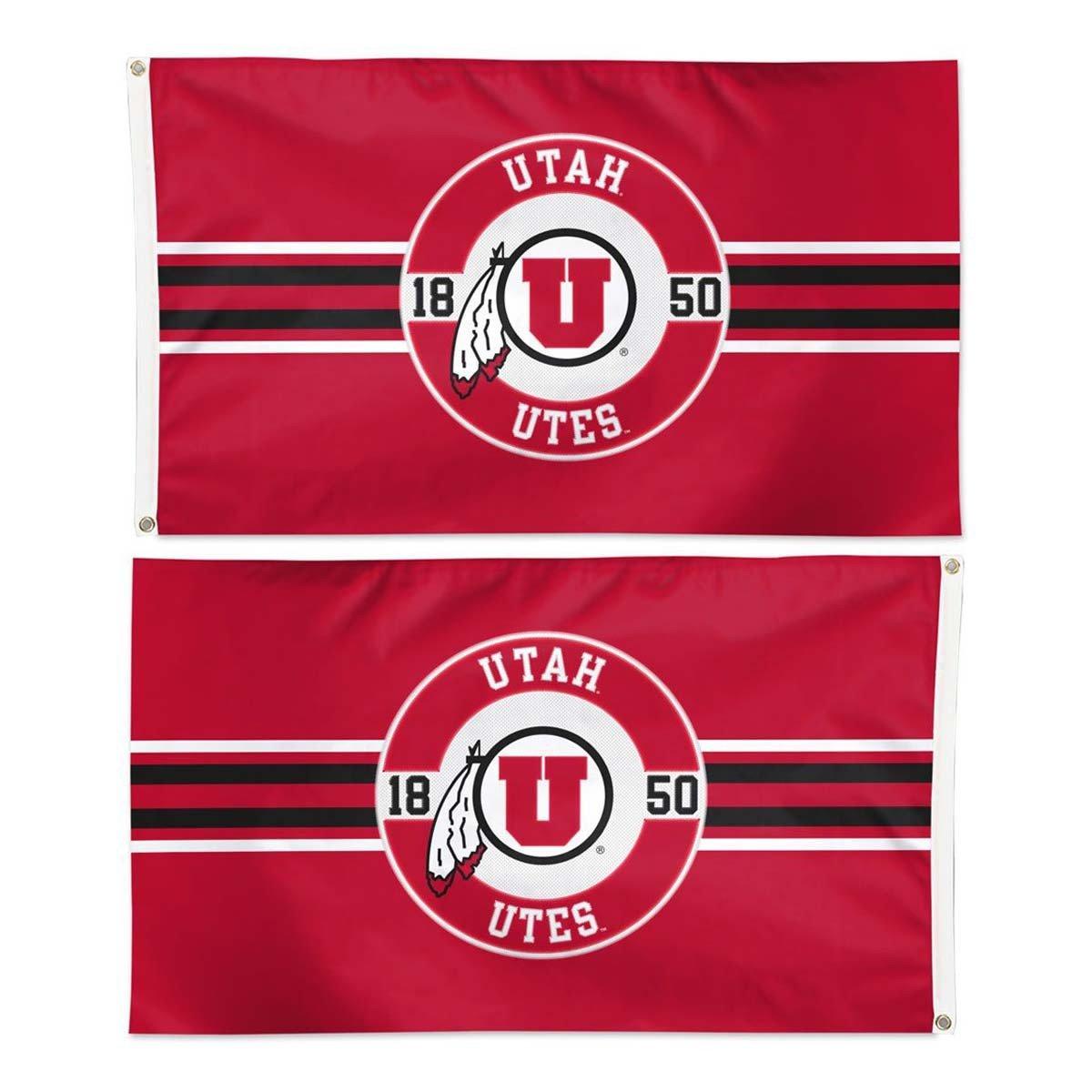 Wincraft Utah Utes Applique 3'x5' Deluxe Flag