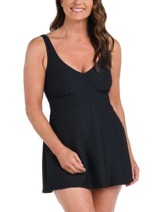 Women's Maxine V-Neck Surplice Swim Dress