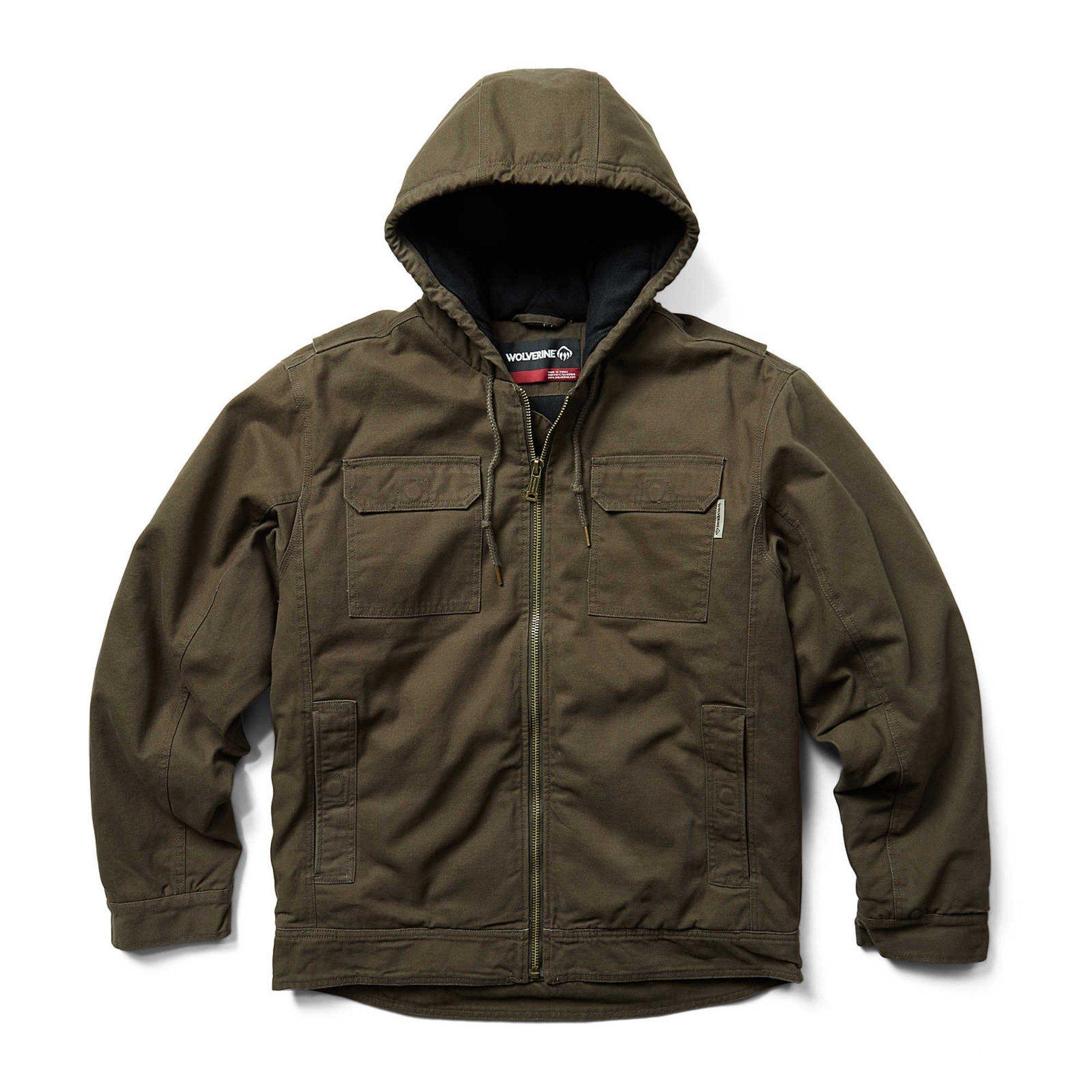 Men's Wolverine Lockhart Hooded Canvas Jacket