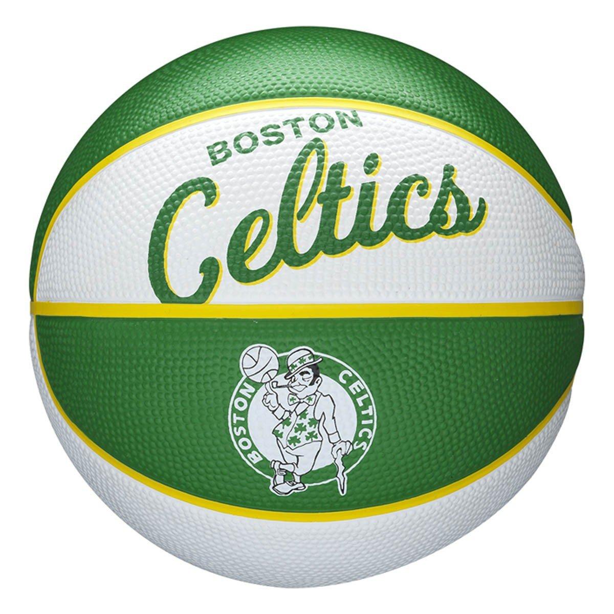 Wilson NBA Team Retro Boston Celtics Mini Indoor/Outdoor Basketball