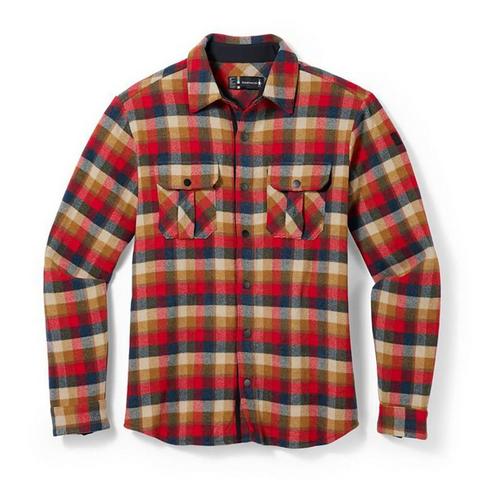 Men's Smartwool Anchor Line Long Sleeve Button Up Shirt