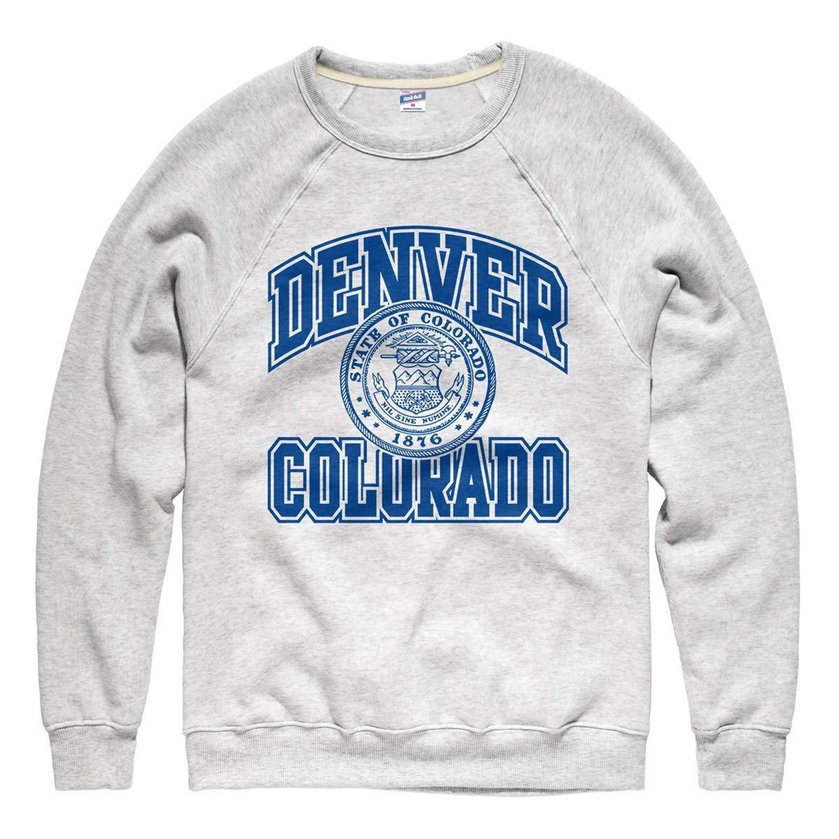 Men's Charlie Hustle Denver Seal Crewneck Sweatshirt
