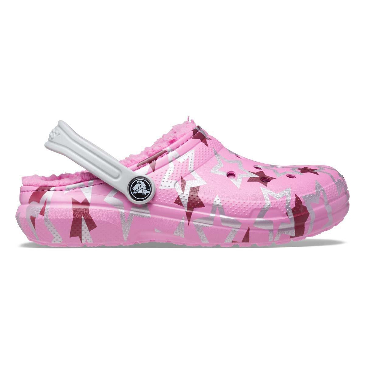 Big Kids' Crocs Classic Lined Disco Dance Clogs