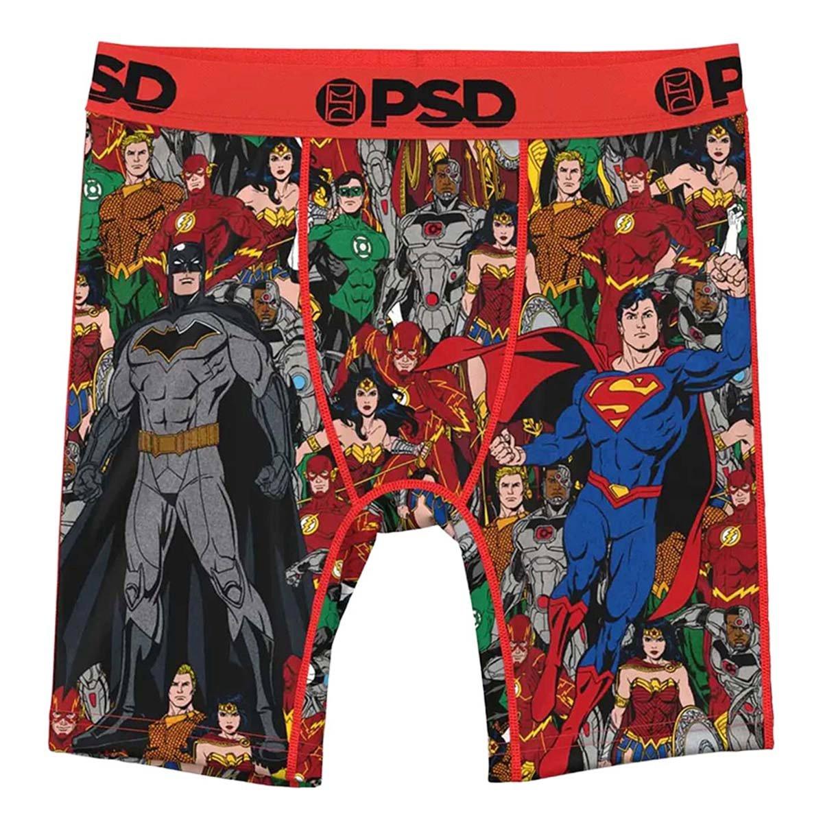 Boys' PSD DC Heroes Squad Boxer Briefs