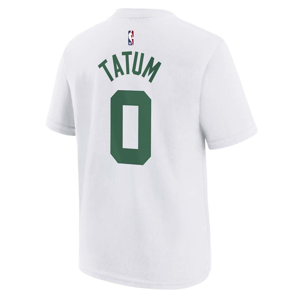 Nike Kids' Boston Celtics Jayson Tatum #0 Icon Edition Name & Number T ...