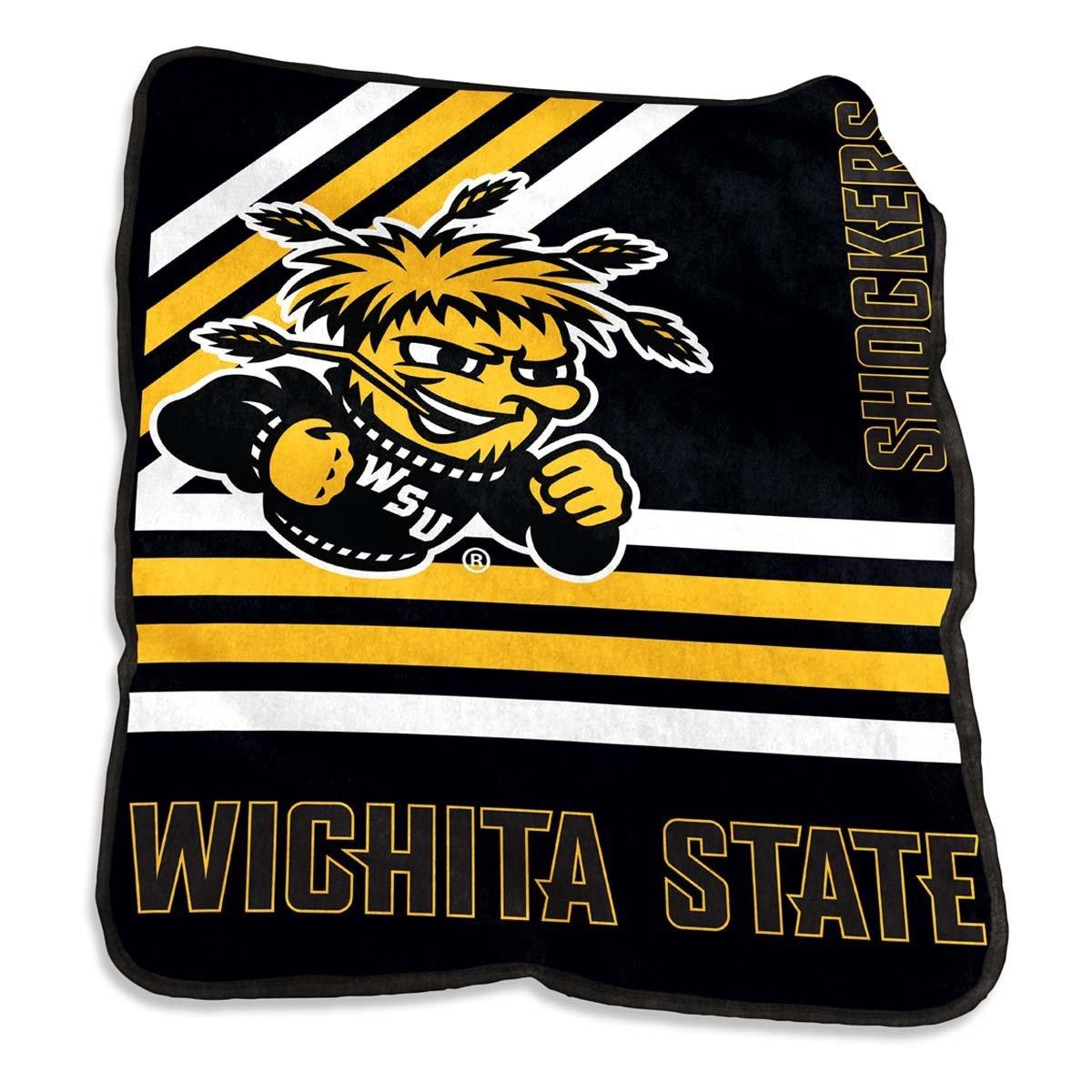 Logo Brands Wichita State Shockers 50x60 Raschel Throw