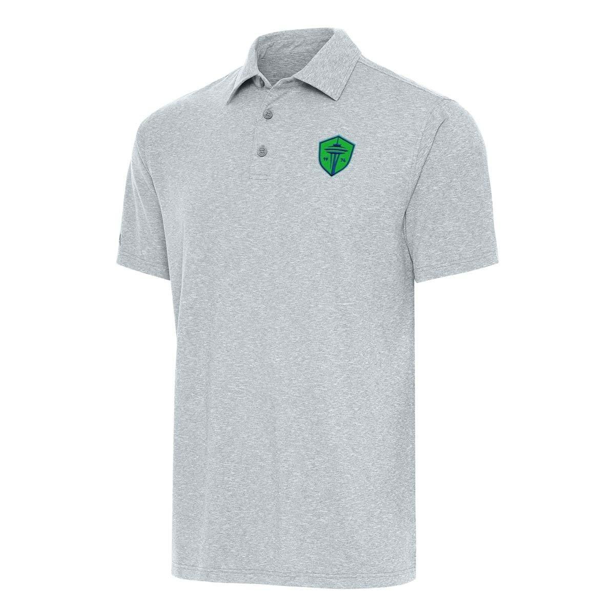 Antigua Men's MLS Seattle Sounders FC Chest Logo Par 3 Polo