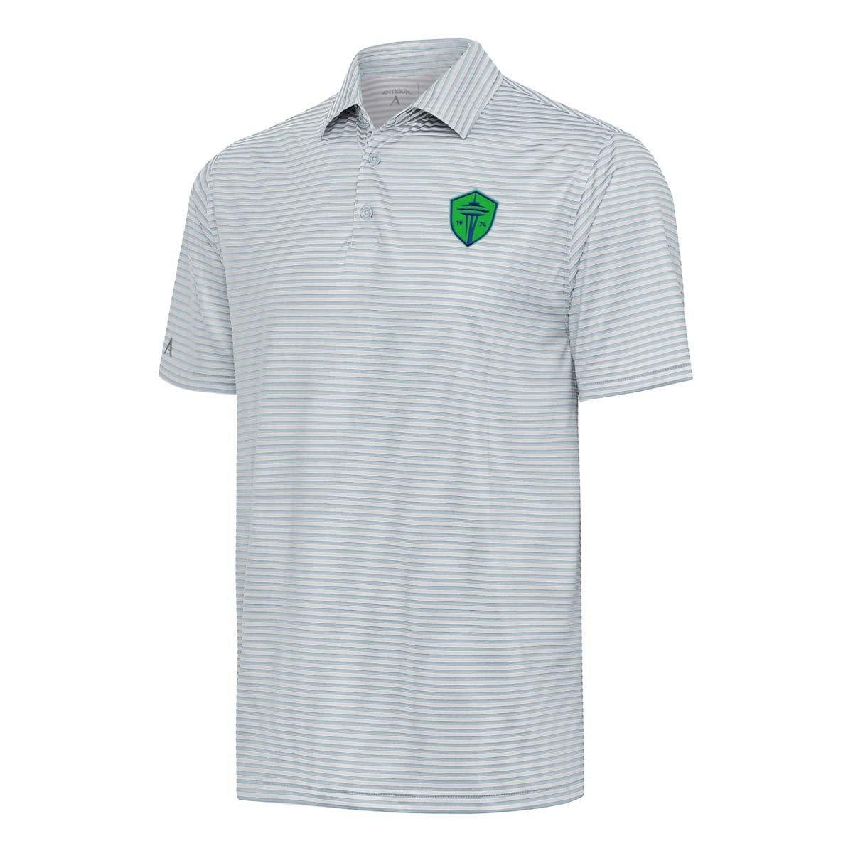 Antigua Men's MLS Seattle Sounders FC Chest Logo Skills Polo