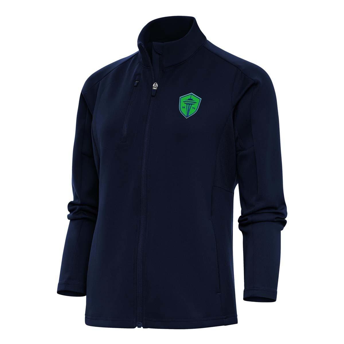 Antigua Women's MLS Seattle Sounders FC Chest Logo Generation Full Zip ...