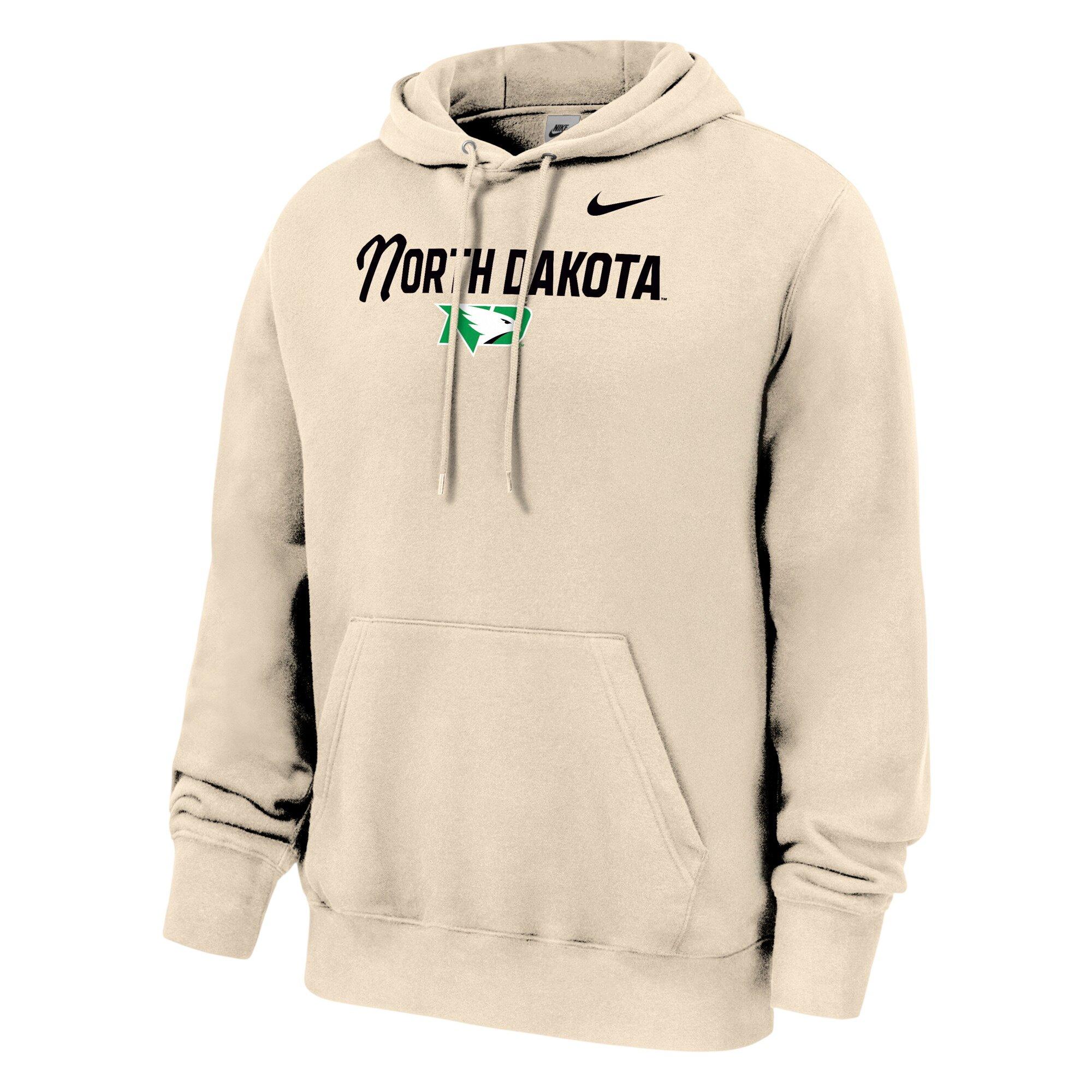 Nike North Dakota Fighting Hawks Natural Club Hoodie