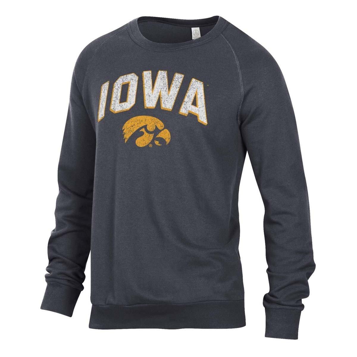 Alternative Apparel Iowa Hawkeyes Logo Champ Crew