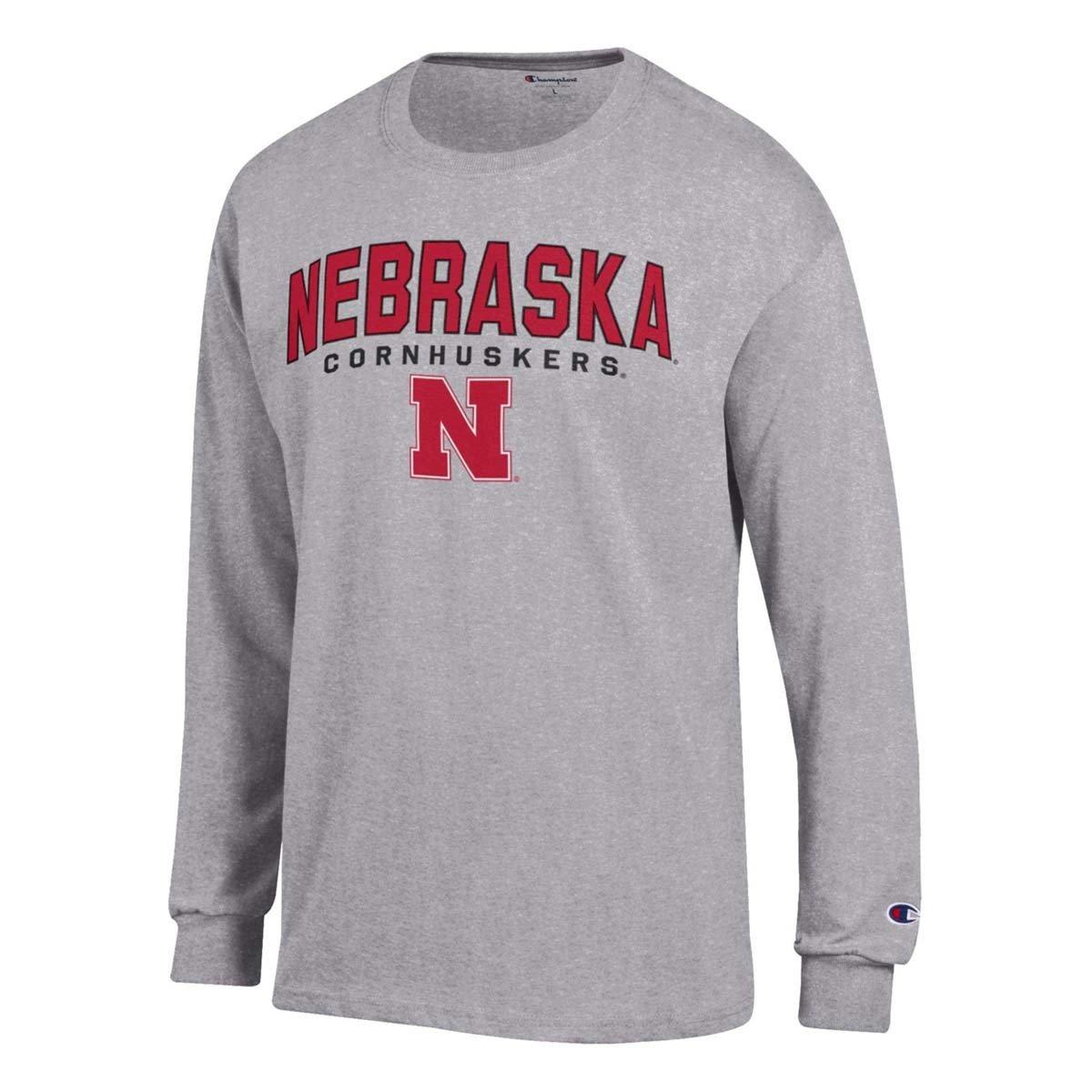 Champion Nebraska Cornhuskers Delta Long Sleeve T-Shirt