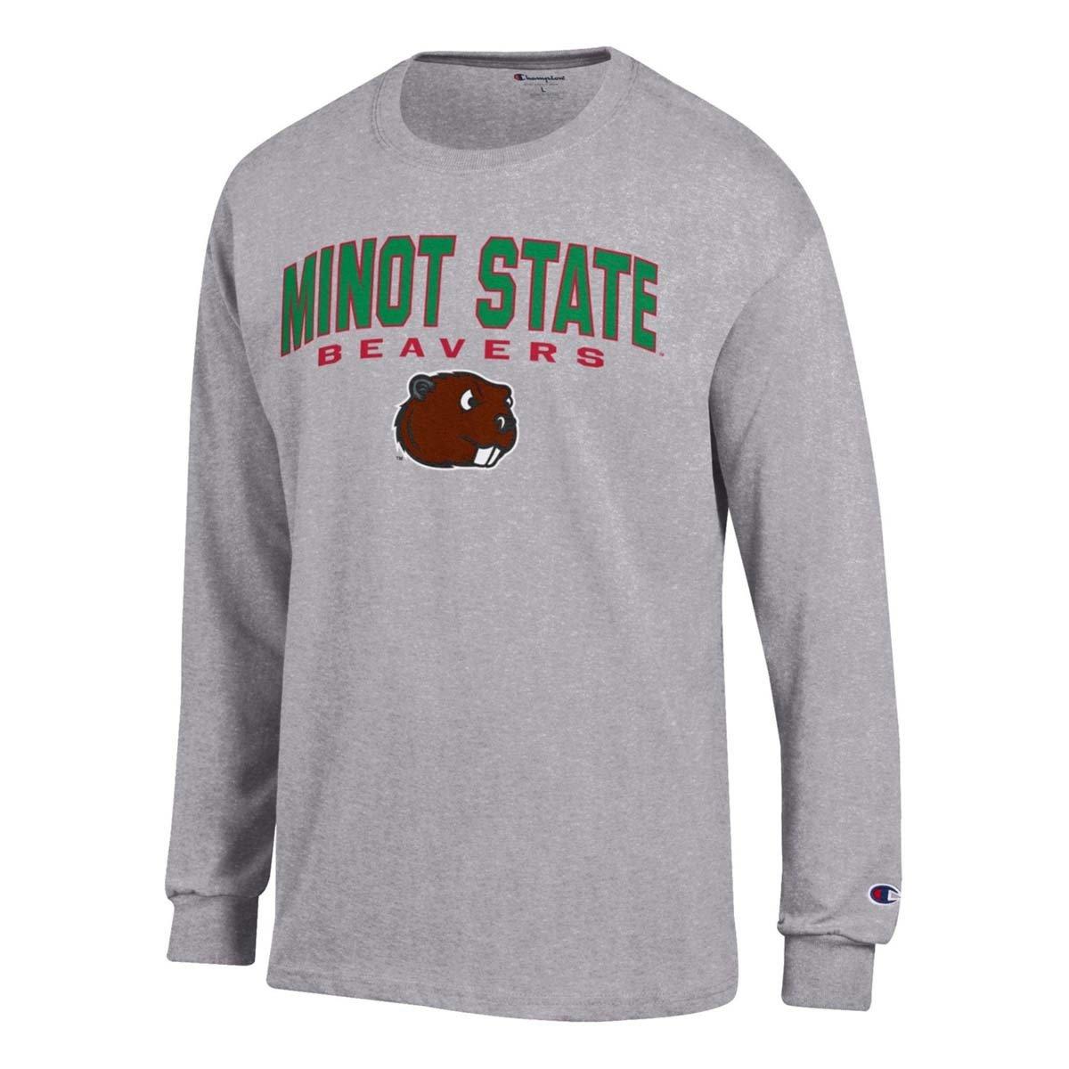 Champion Minot State Beavers Delta Long Sleeve T-Shirt