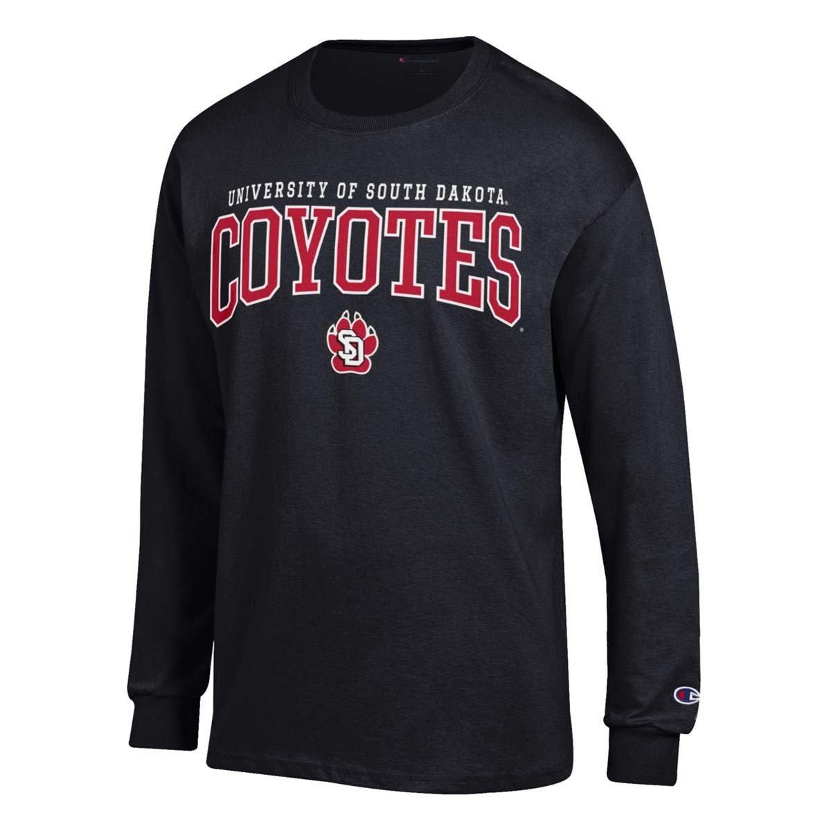 Champion South Dakota Coyotes Delta Long Sleeve T-Shirt