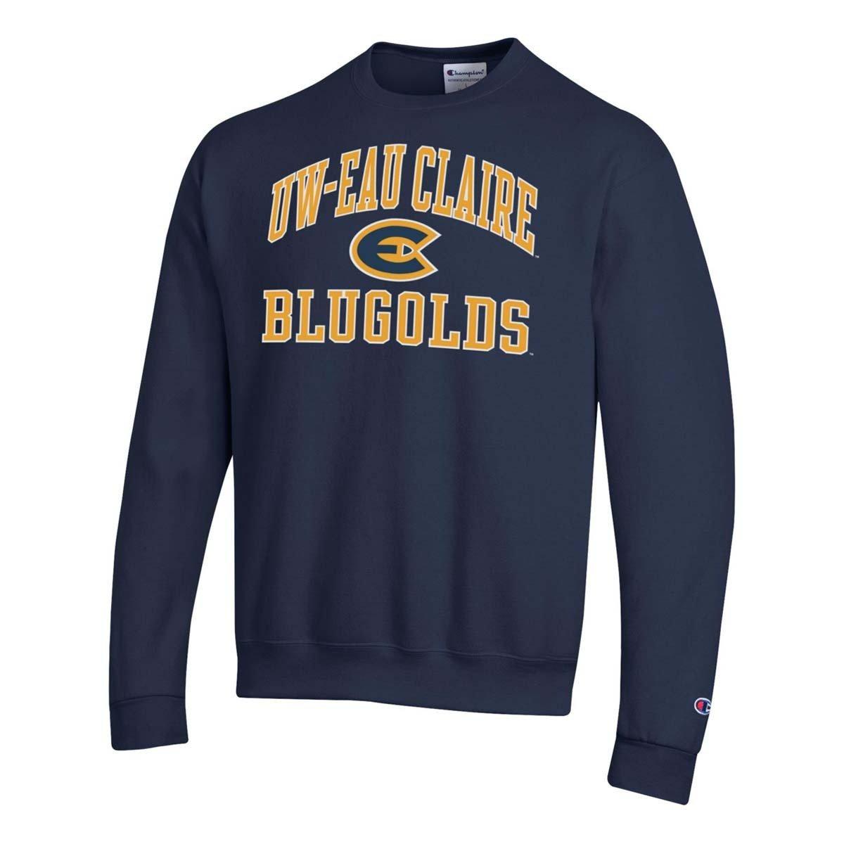 Champion UW-Eau Claire Blugolds Unisex Eco Powerblend Crew