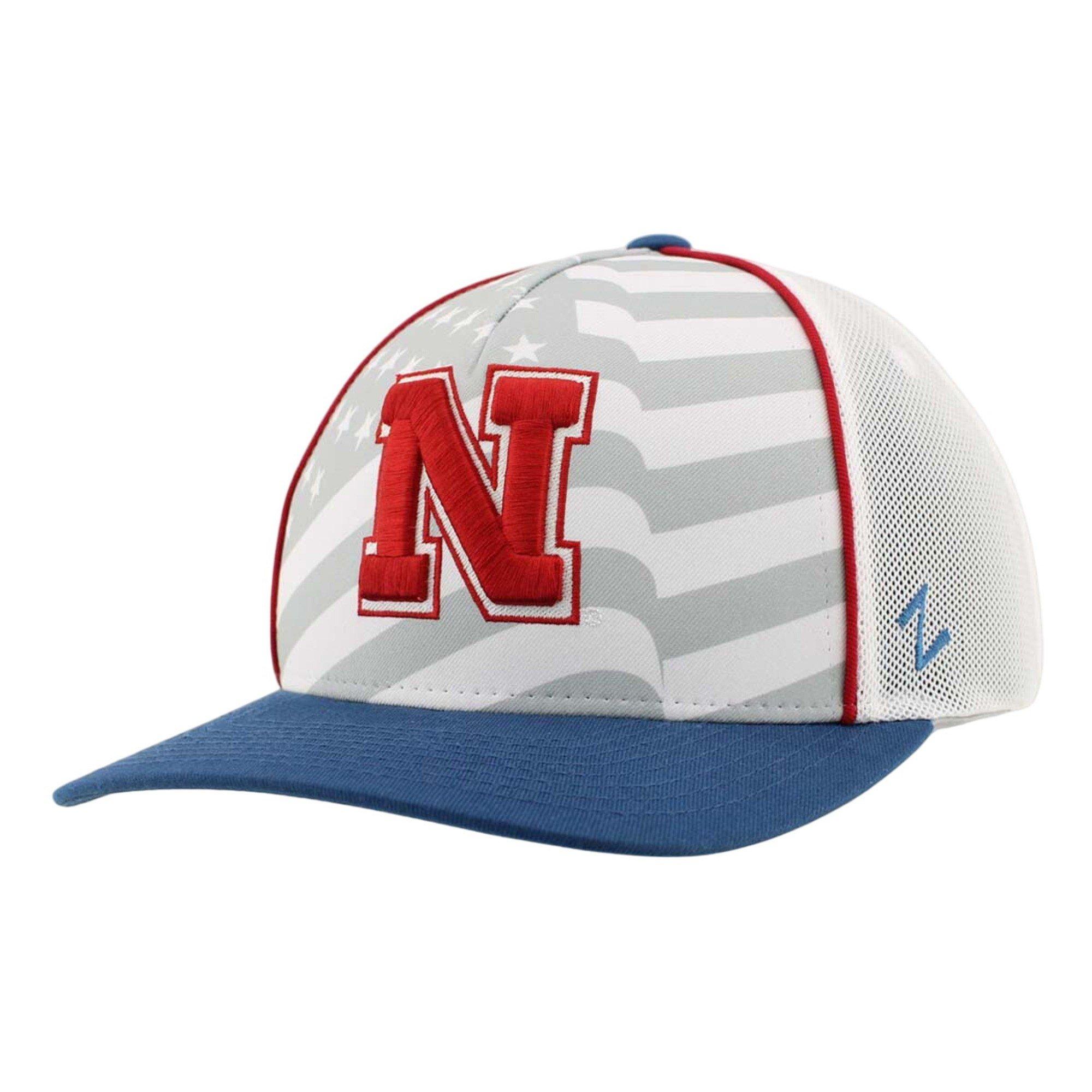 Zephyr Graf-X Nebraska Cornhuskers Stamina Flag Adjustable Hat