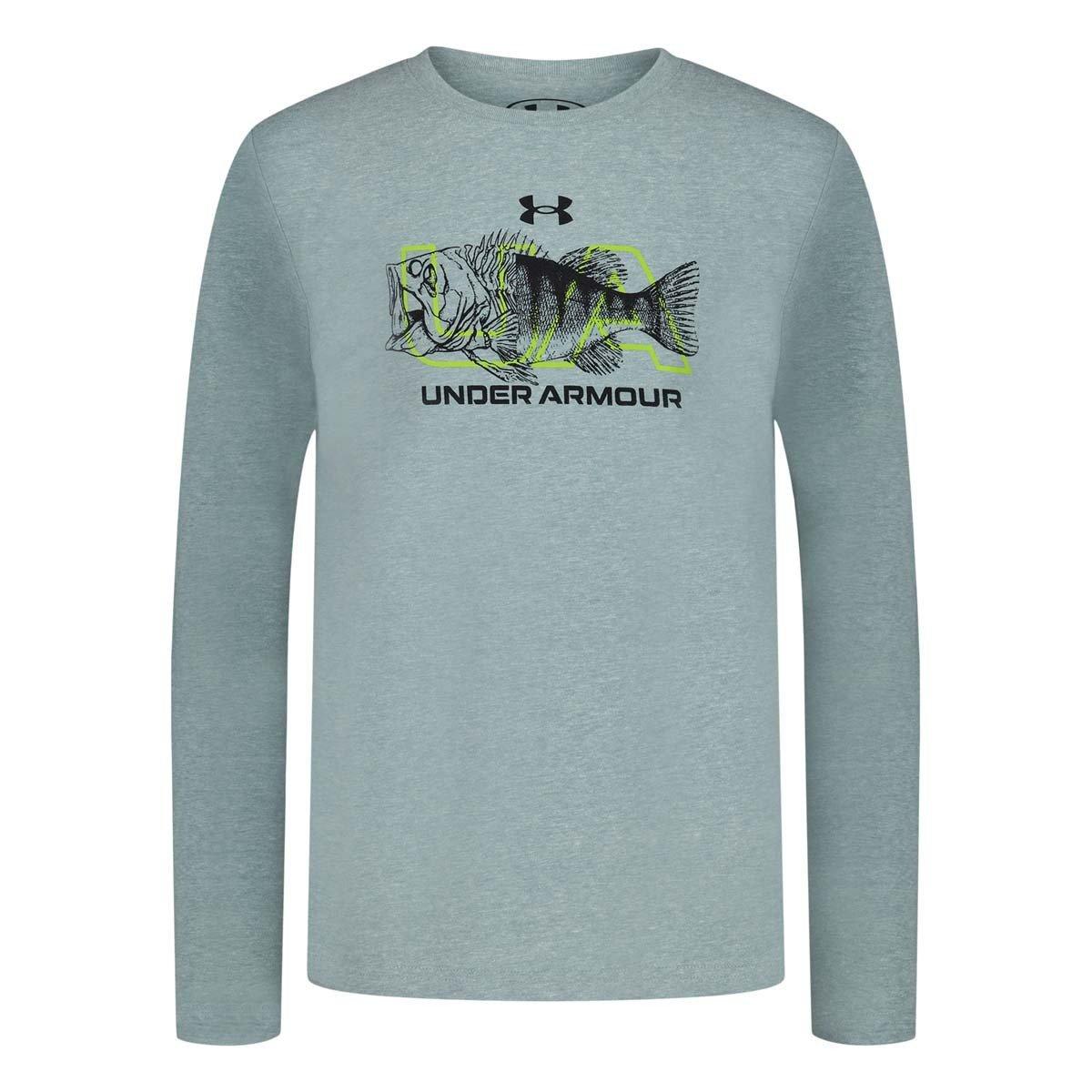 Kids' Under Armour Half Bass Long Sleeve T-Shirt