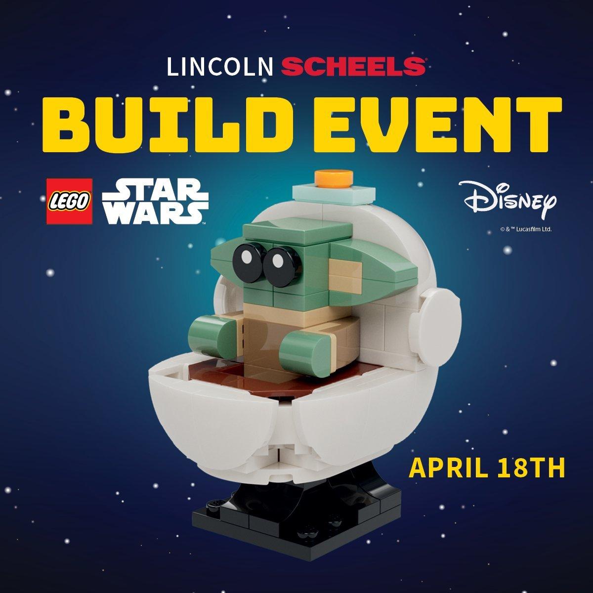 Lincoln SCHEELS LEGO® STAR WARS Build Event 2026