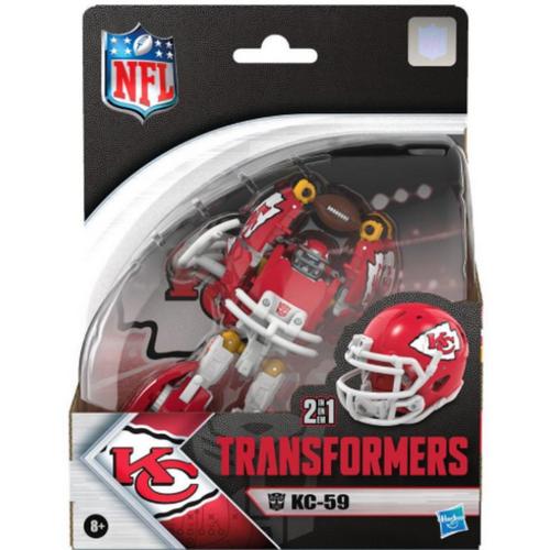 Transformers NFL Kansas City Chiefs KC-59 Action Figure