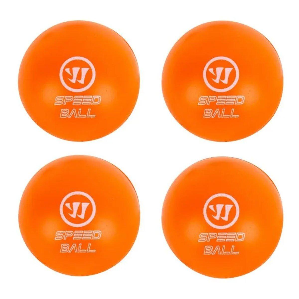 Warrior Mini Hockey Speed Ball - 4 Pack