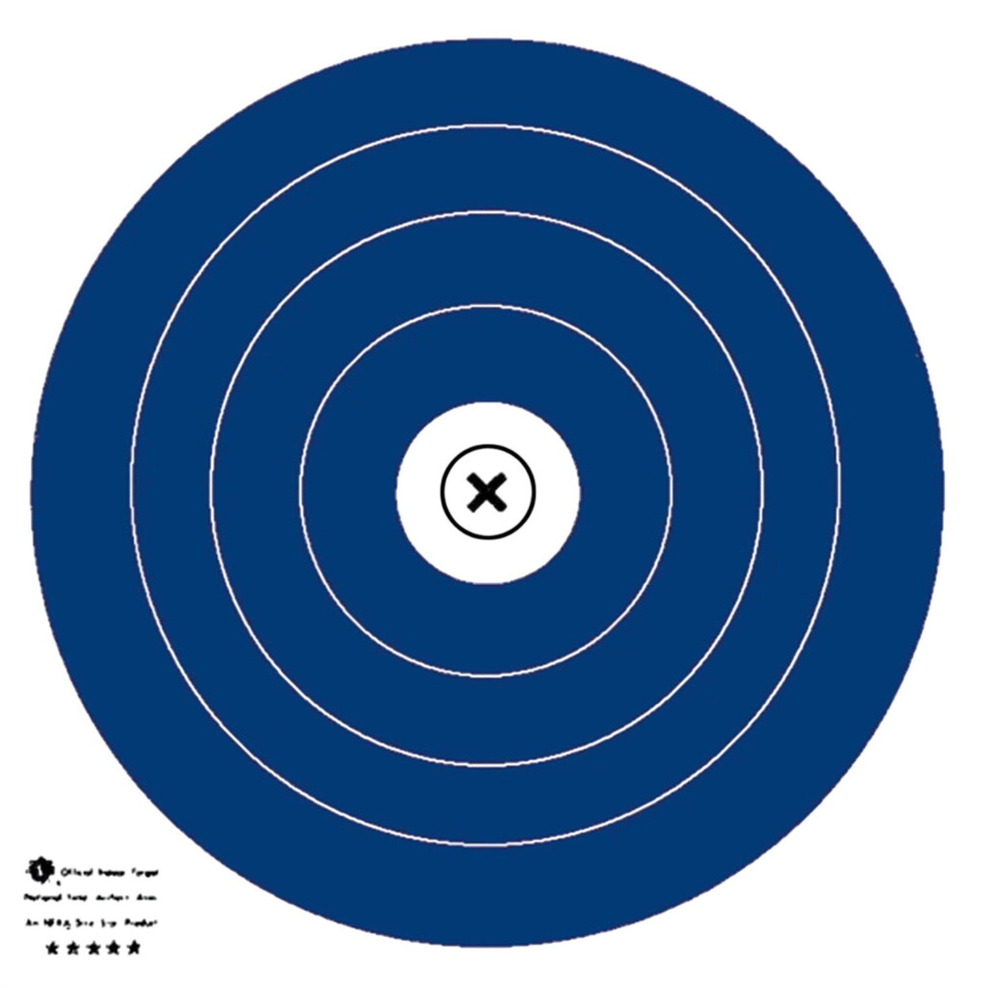 Maple Leaf NFAA Indoor Single Spot Paper Archery Targets
