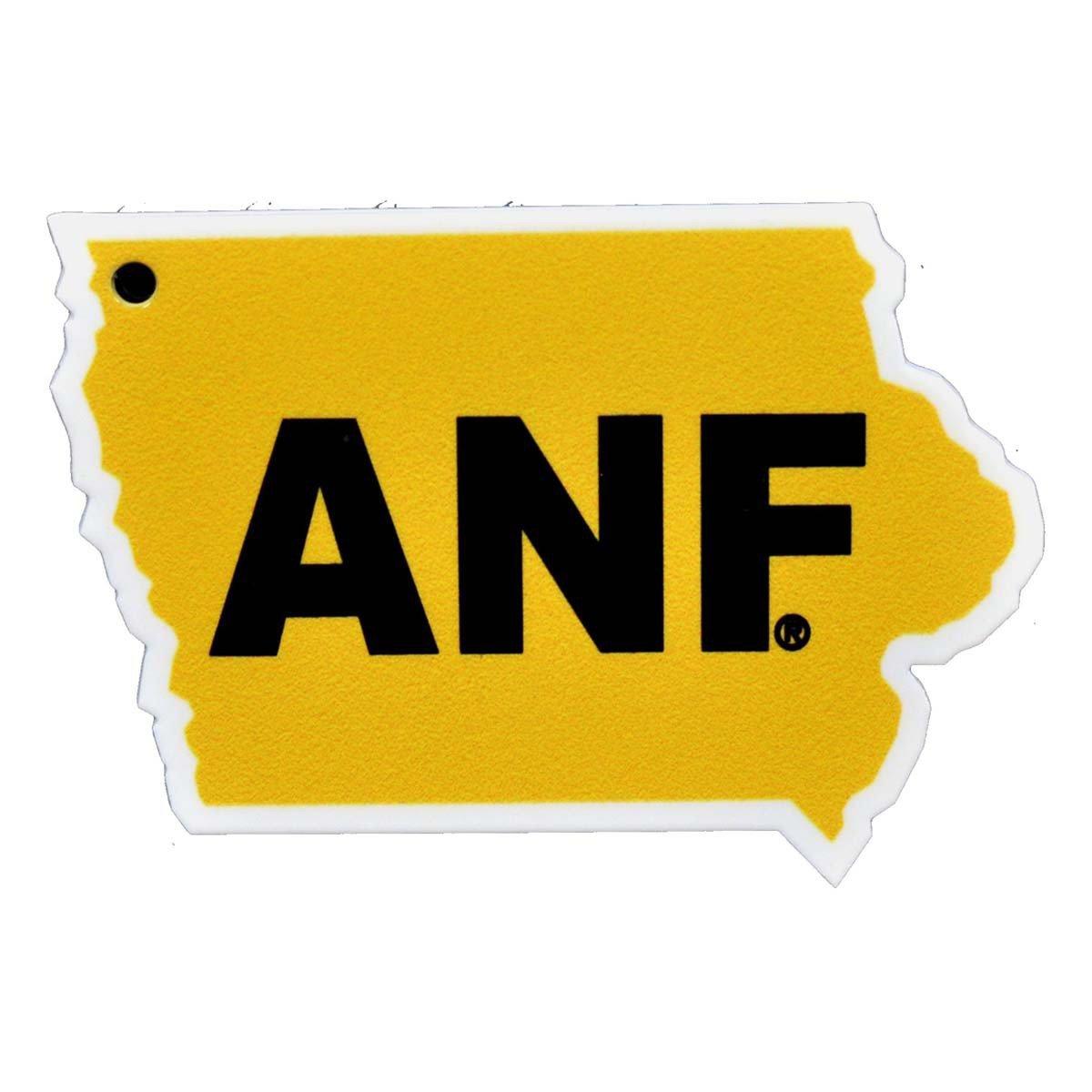 Authentic Street Signs Iowa Hawkeyes "America Needs Farmers" Steel Magnet