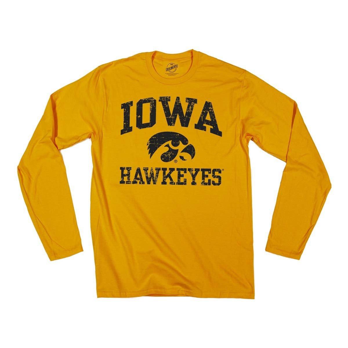 Rah-Rah Iowa Hawkeyes Go To Long Sleeve T-Shirt