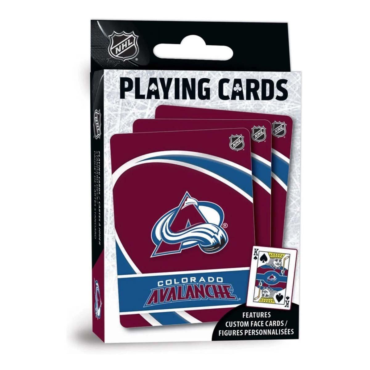Masterpieces Puzzle Co. Colorado Avalanche Playing Cards