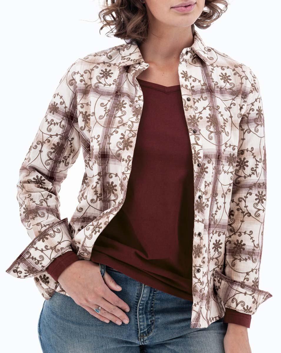 Women's Old Ranch Jordyn Long Sleeve Blouse