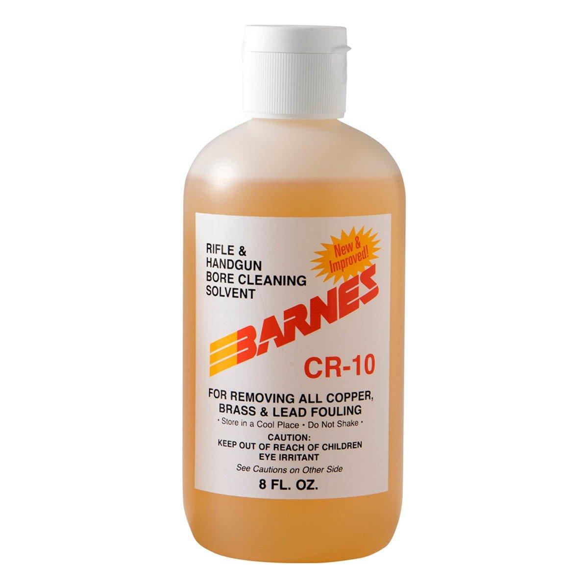 Barnes CR-10 Rifle & Handgun Bore Cleaning Solvent 8oz Bottle