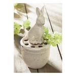 Mud Pie Bunny Pot Vase