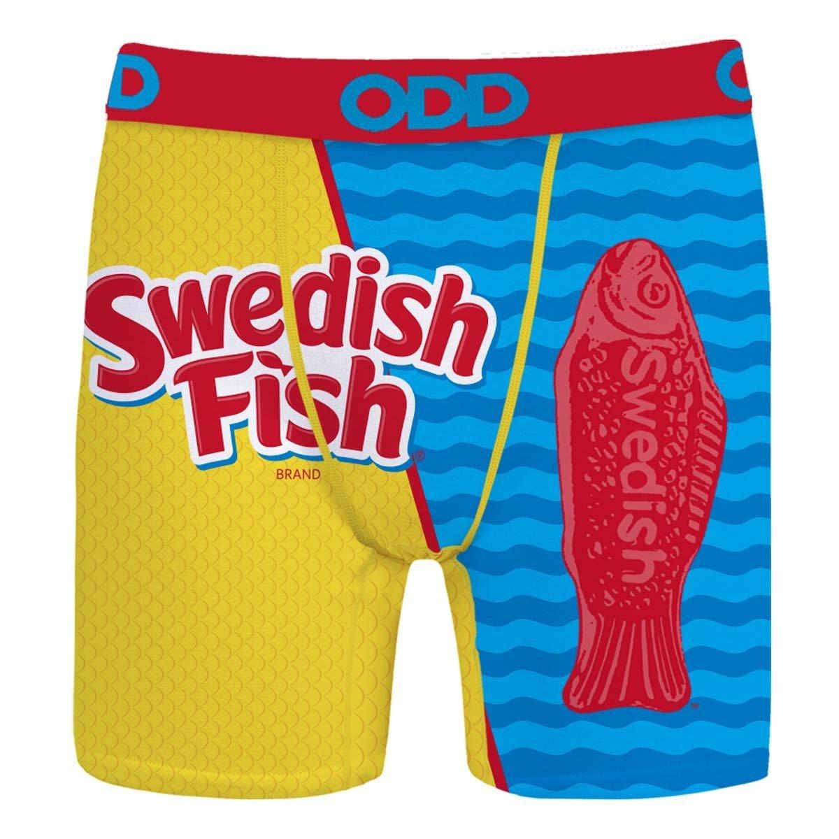Men's ODD SOX Swedish Fish Split Boxer Briefs
