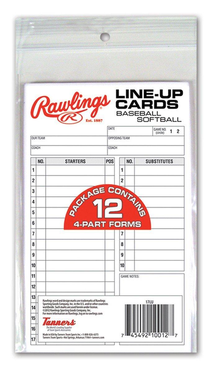 Rawlings Line-Up Card Refill Pack