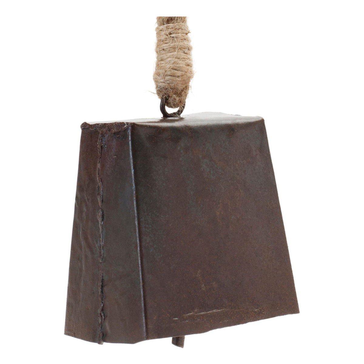 Melrose International Brown Bell Ornaments (Set of 4)