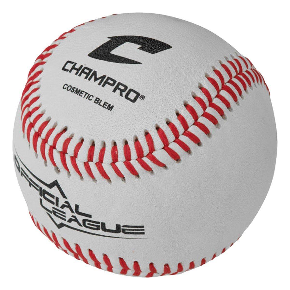 Champro 200 Series Official League Cosmetic Blemished Baseballs - 12 Pack